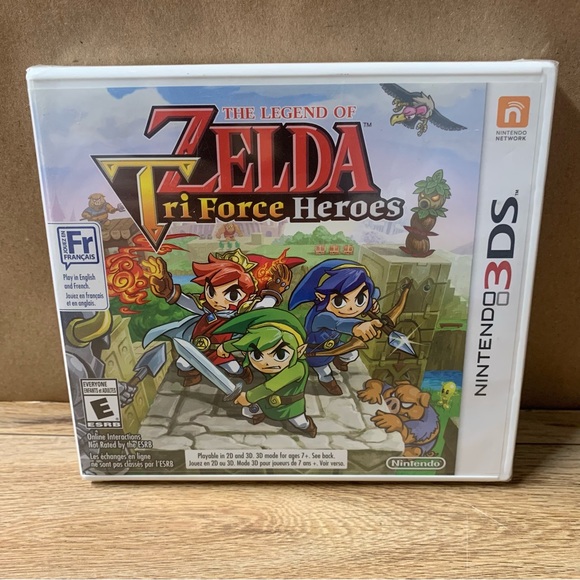 Video Games & Consoles | New Nintendo 3ds The Legend Of Zelda Tri Force ...
